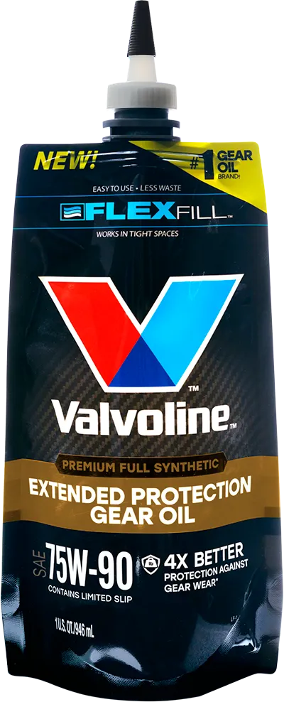Valvoline Extended Protection Flexfill Full Synthetic Gear Oil SAE ...