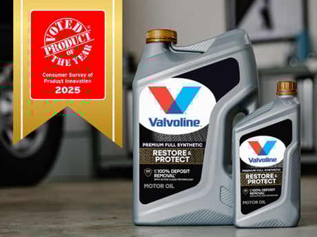 Valvoline™ Restore & Protect Recognized as 2025 Product of the Year USA ...