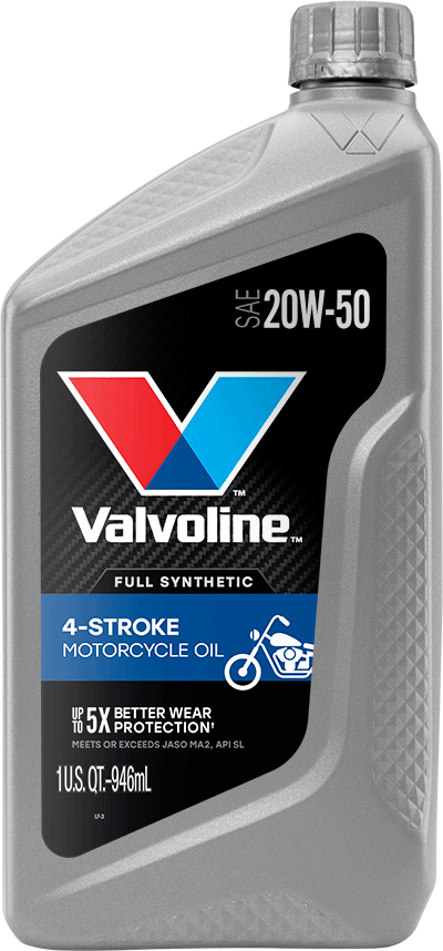 4-Stroke Motorcycle Full Synthetic Motor Oil SAE 20W-50 - Valvoline™ Global