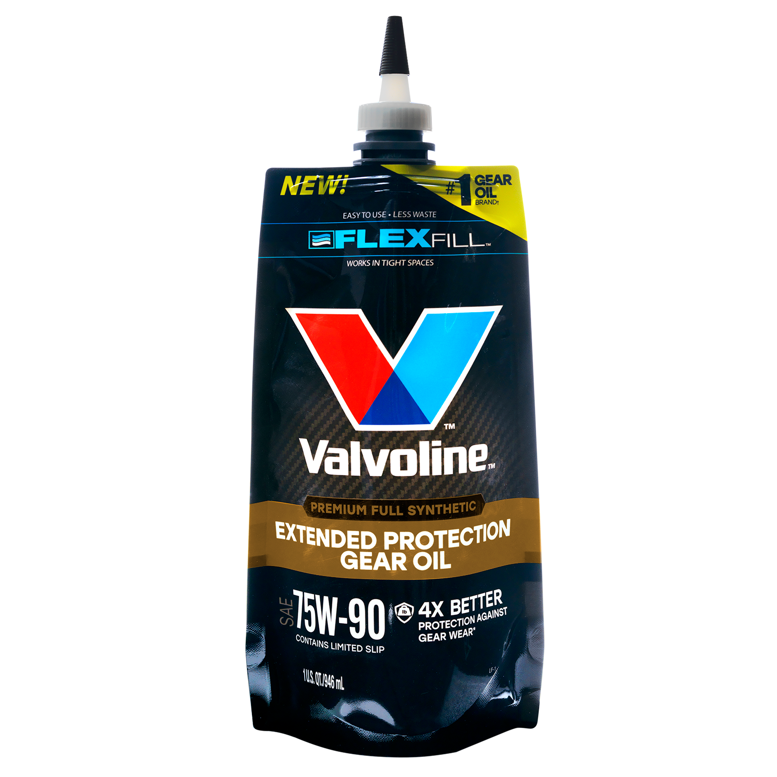Valvoline Extended Protection Flexfill Full Synthetic Gear Oil SAE ...
