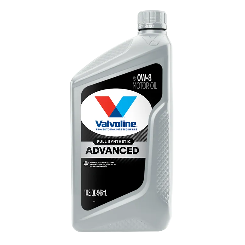 Advanced Full Synthetic SAE 0W-8 Motor Oil - Valvoline™ Global