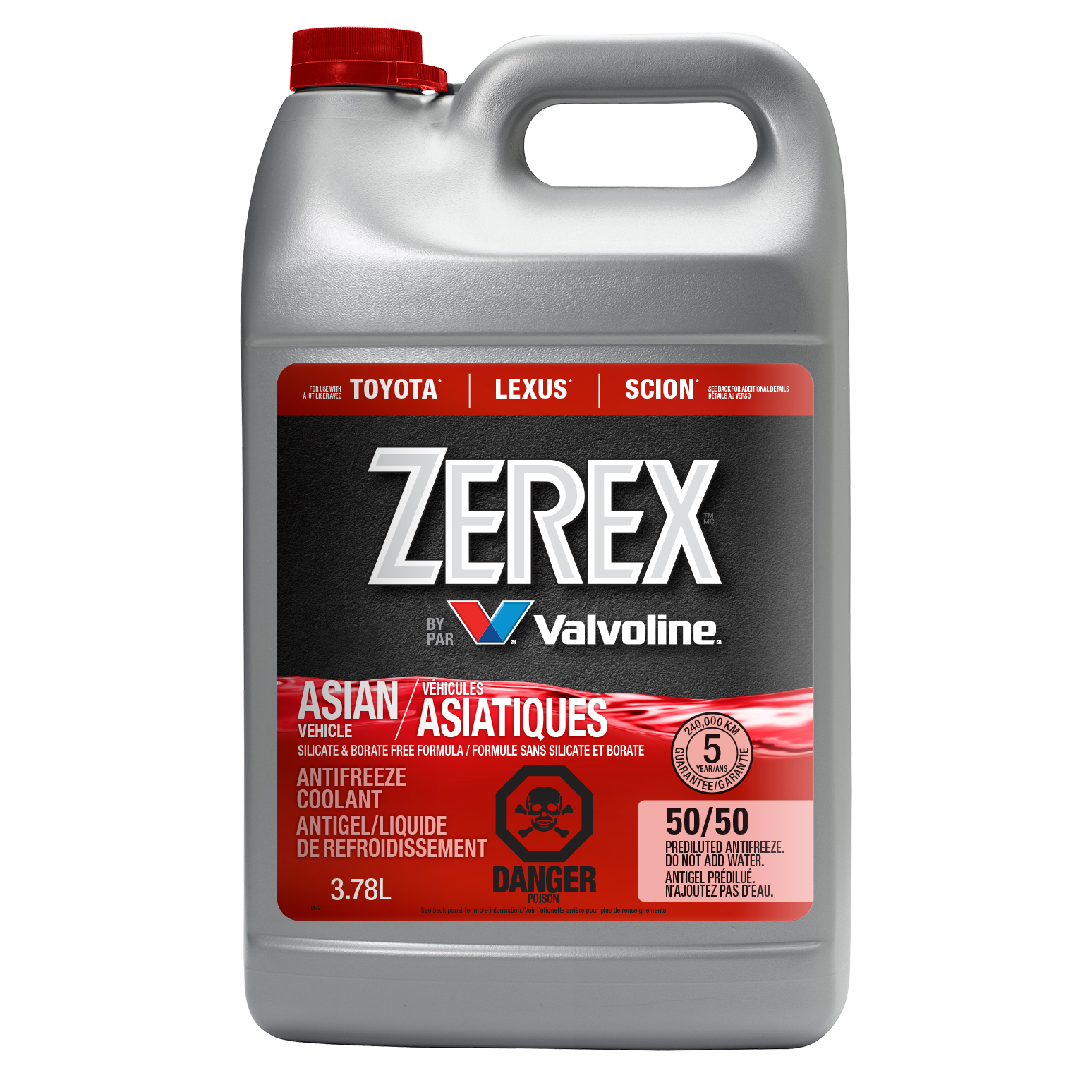 LIQUIDE ANTIGEL / LIQUIDE DE REFROIDISSEMENT ROUGE POUR VÉHICULES ...