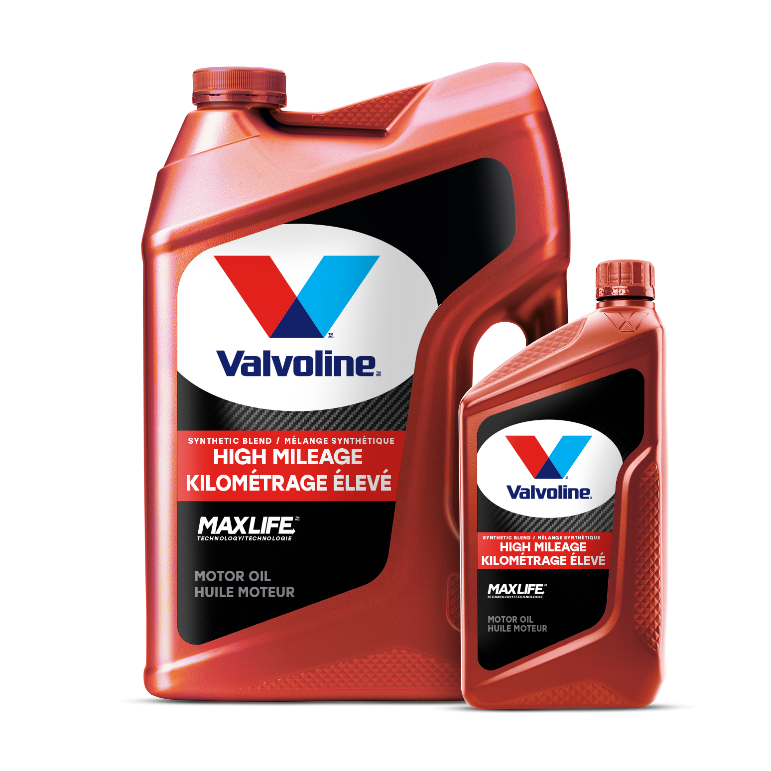 High Mileage with MaxLife Technology Synthetic Blend - Valvoline ...