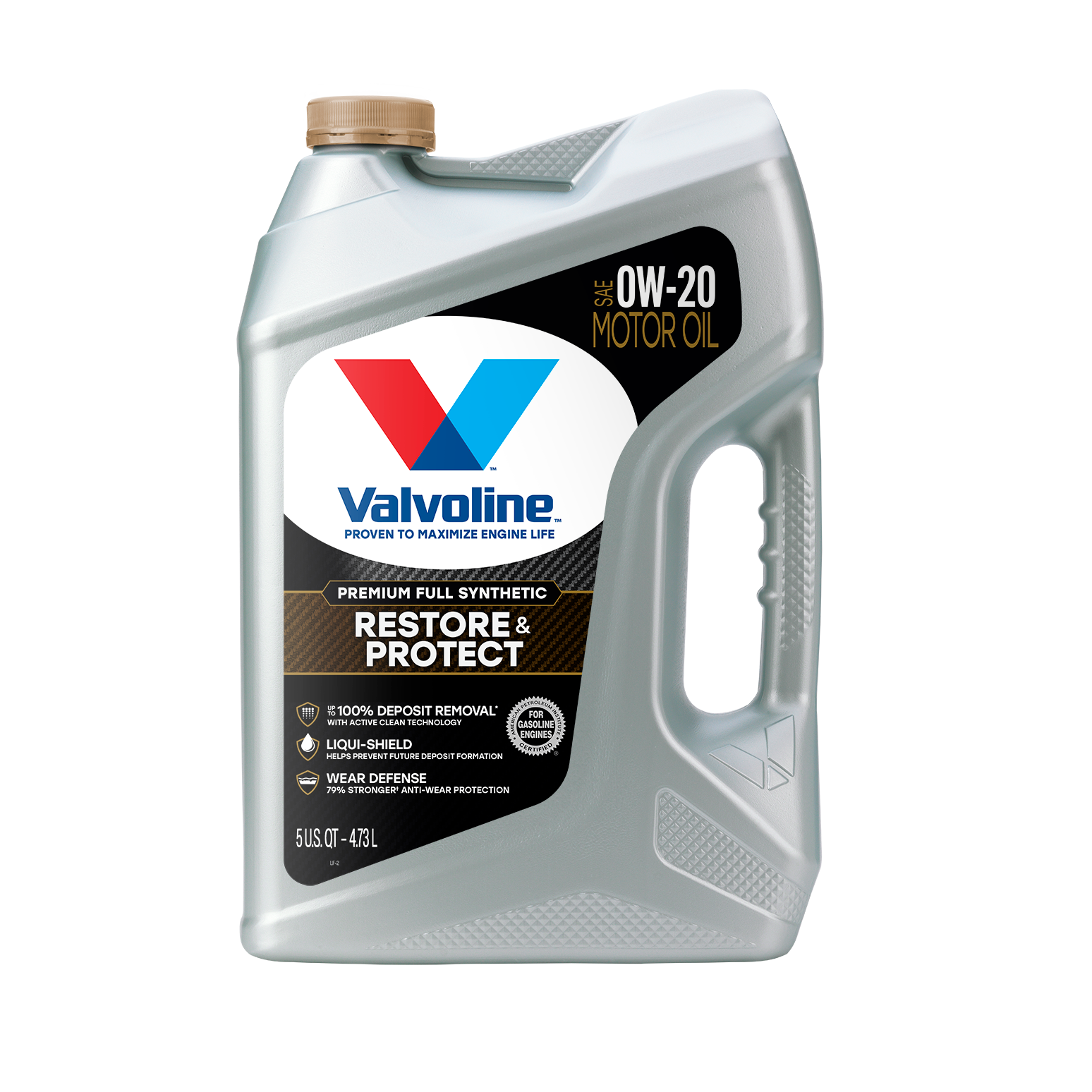 Restore & Protect Premium Full Synthetic SAE 0W-20 Motor Oil ...
