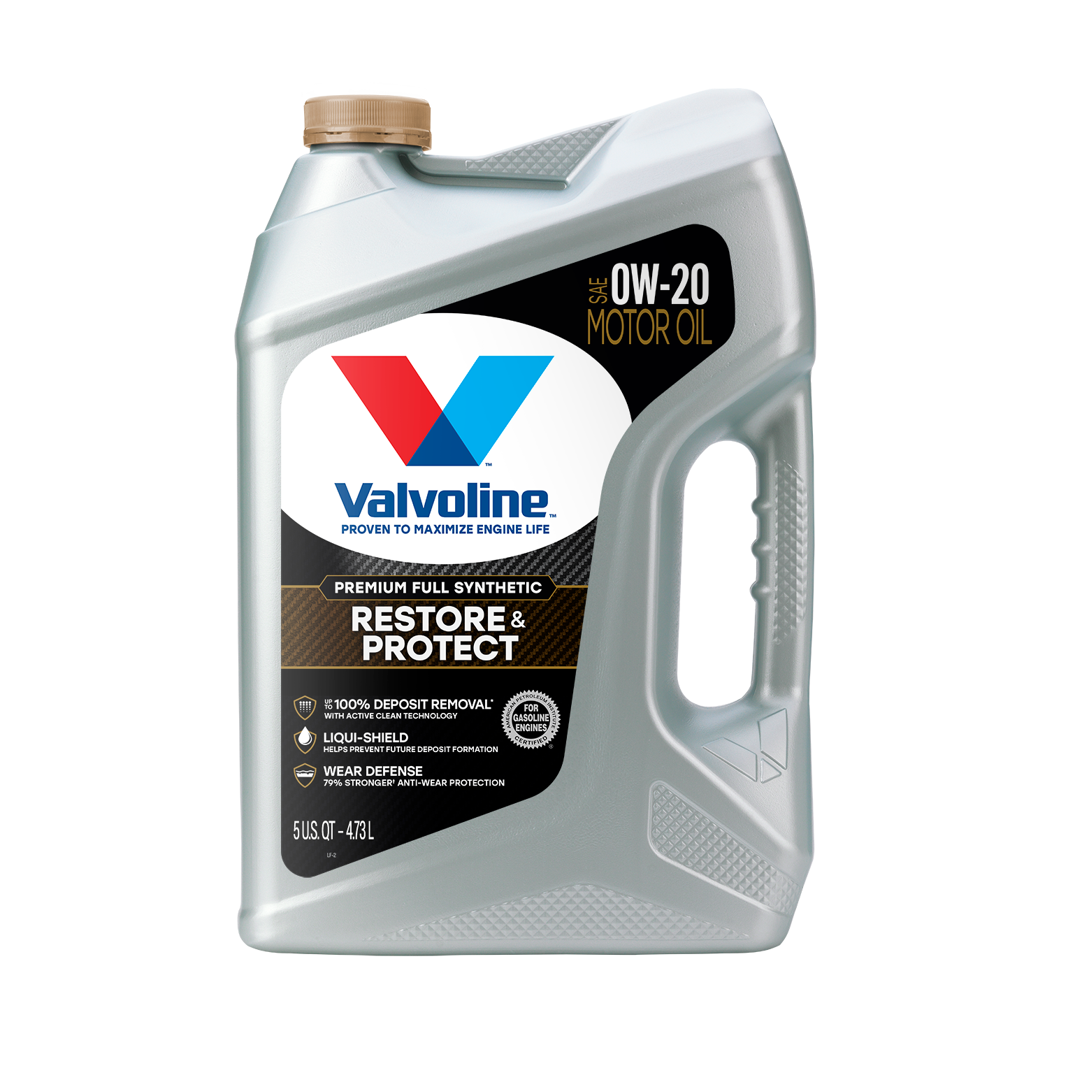 Restore & Protect Premium Full Synthetic SAE 0W-20 Motor Oil ...