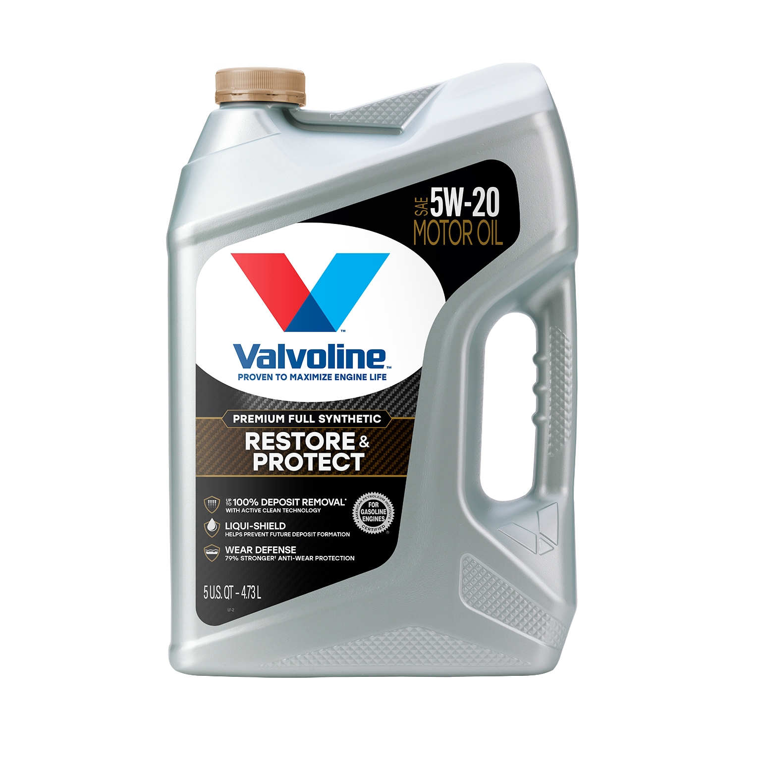 Restore & Protect Premium Full Synthetic SAE 5W-20 Motor Oil ...