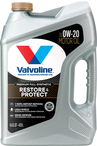 Restore & Protect Premium Full Synthetic Motor Oil - Valvoline™ Global