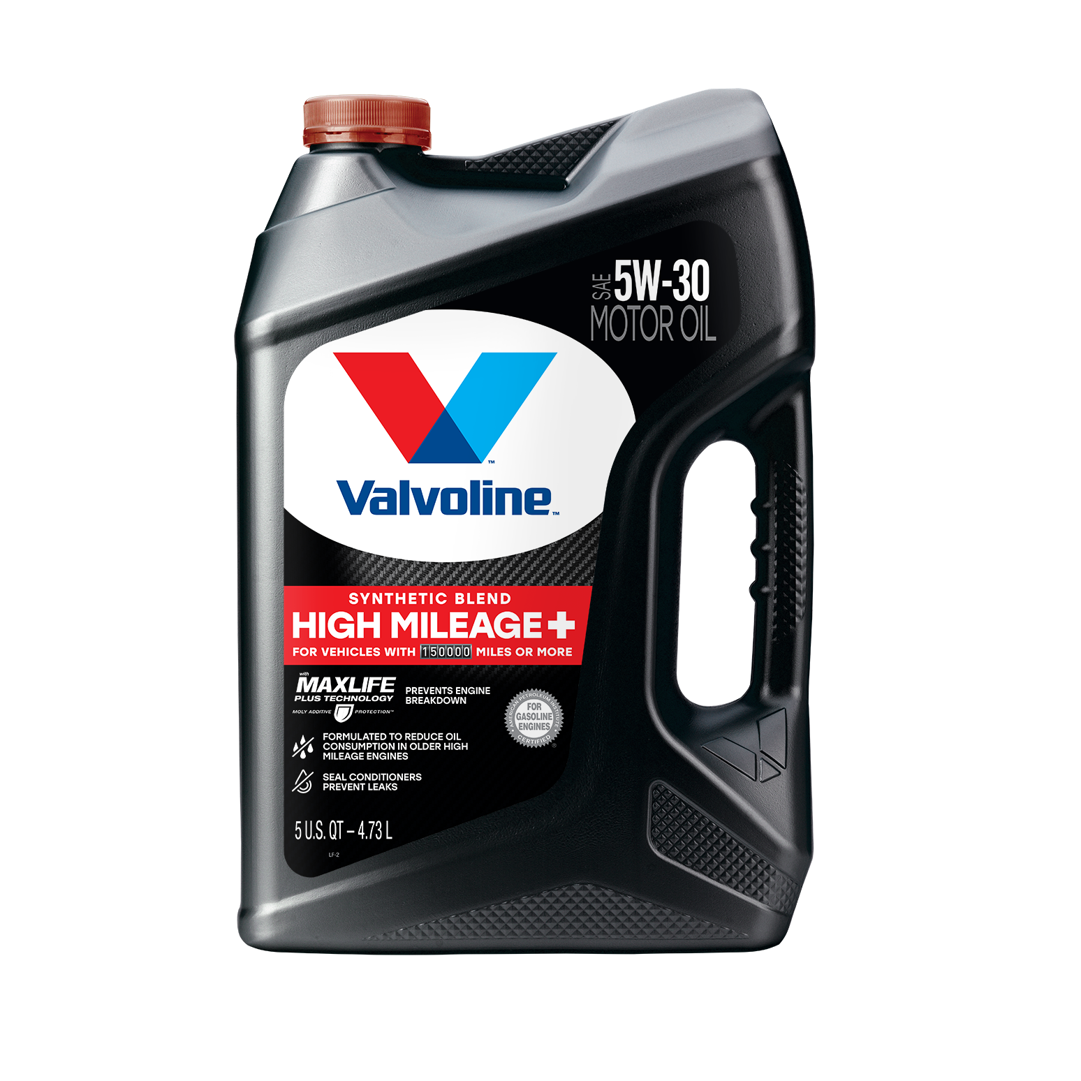 High Mileage 150K with MaxLife Plus Technology Synthetic Blend Motor ...