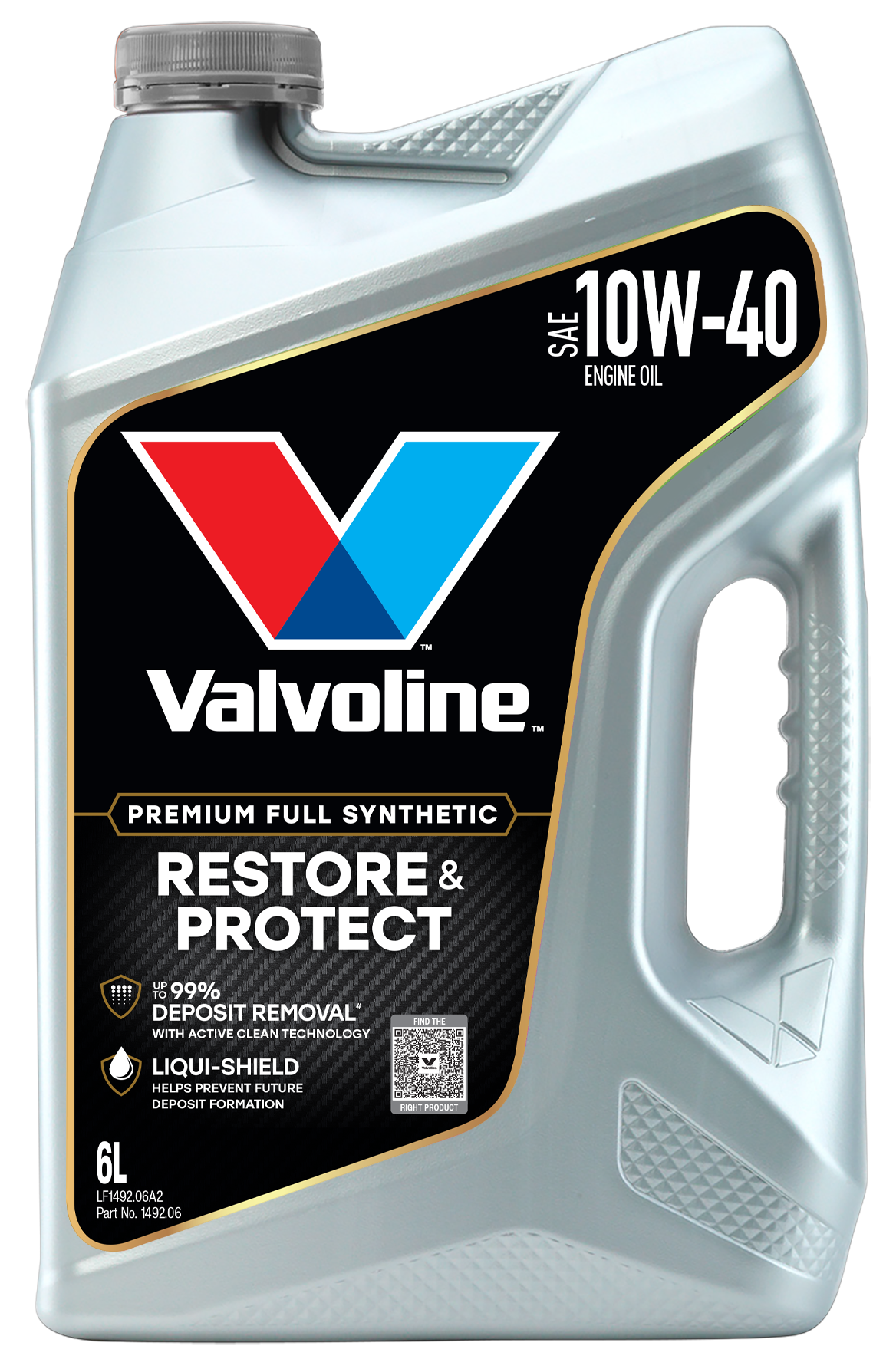 Restore & Protect 10W-40 Premium Full Synthetic Engine Oil - Valvoline ...
