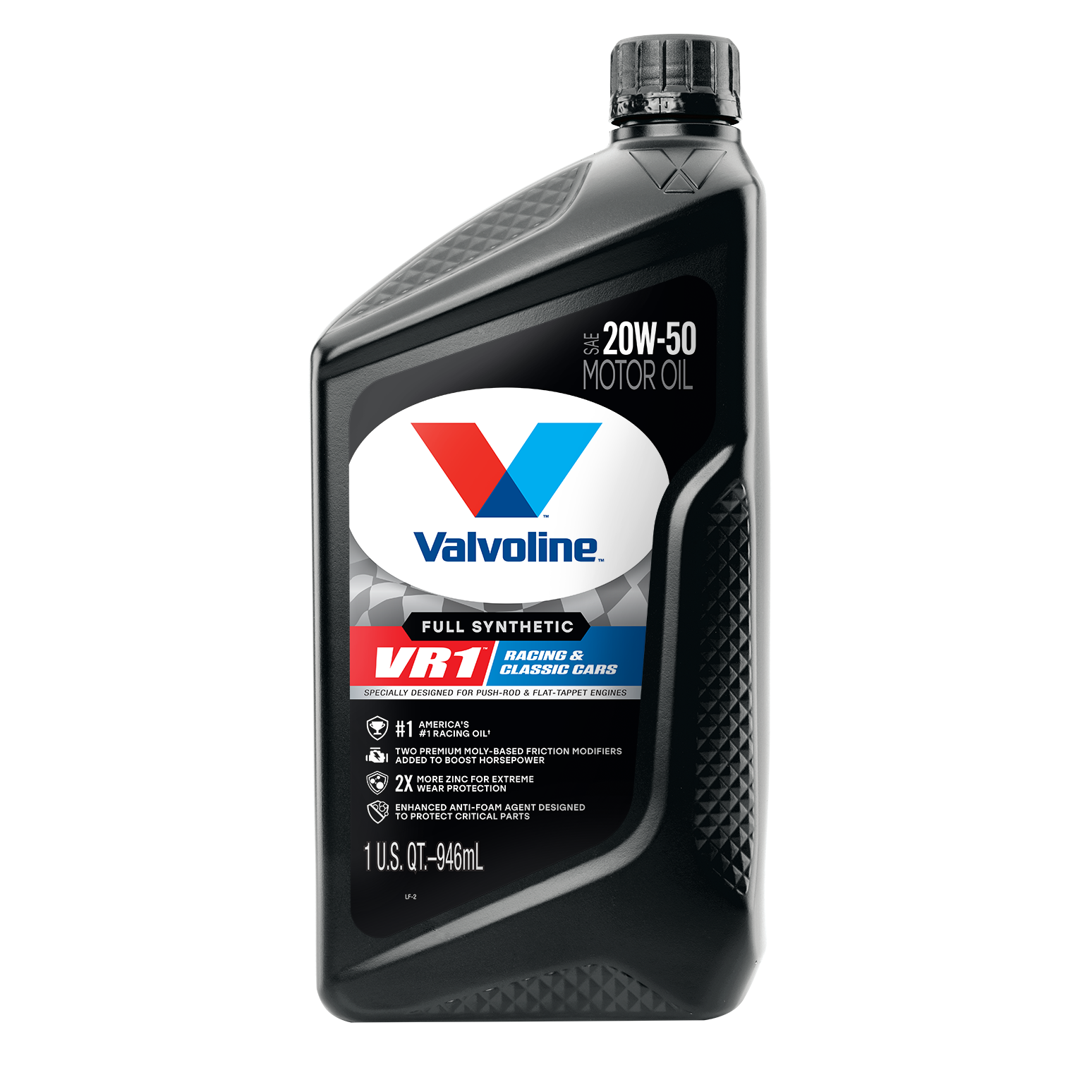 VR1 Full Synthetic Racing Motor Oil SAE 20W-50 - Valvoline™ Global