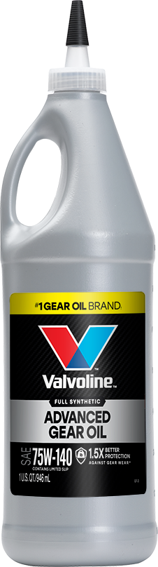 Advanced Full Synthetic Gear Oil SAE 75W-140 - Valvoline™ Global