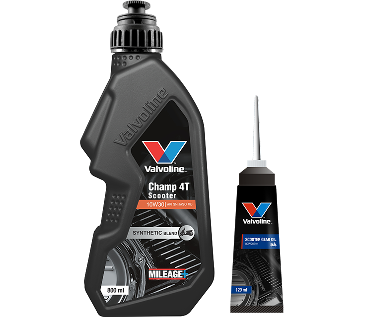 Champ 4T Scooter + Gear Oil - Valvoline™ Global India
