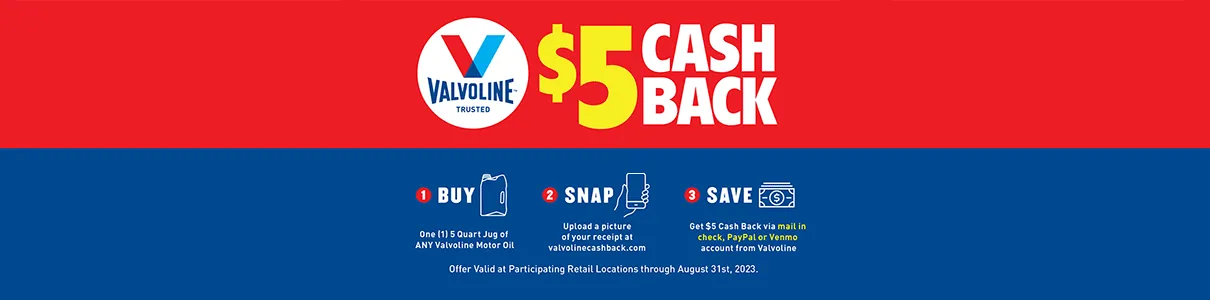 Valvoline Cash Back Promo - Valvoline Global LATAM