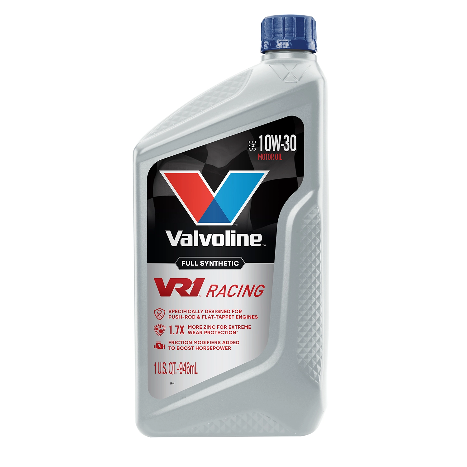 VR1 Full Synthetic Racing Motor Oil SAE 10W-30 - Valvoline™ Global