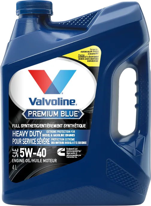 Premium Blue Extreme Full Synthetic Diesel Engine Oil - Valvoline ...